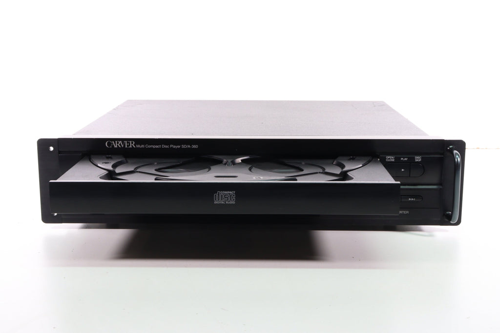 Carver SD/A-360 Multi Compact Disc CD Player 5 Disc Changer with Rack