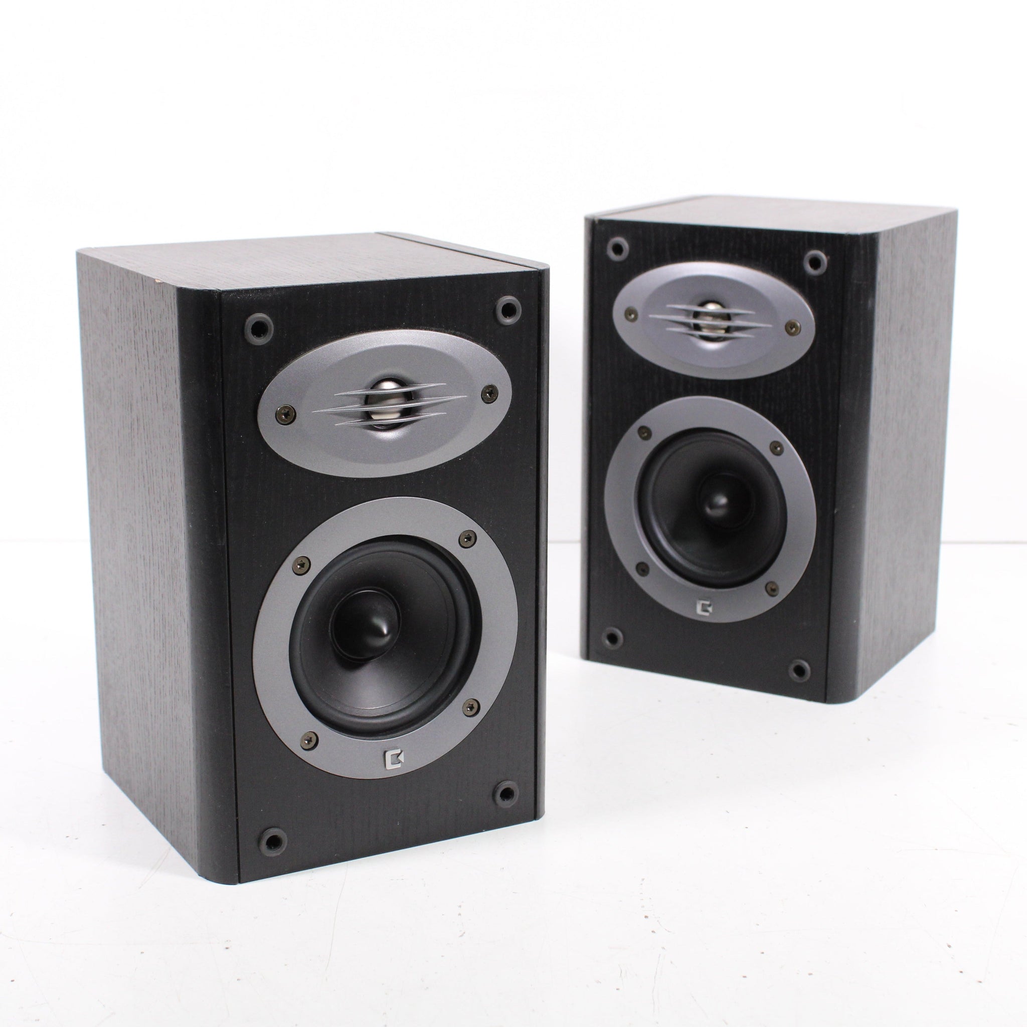 Celestion F10 Bookshelf Speaker Pair Black Ash