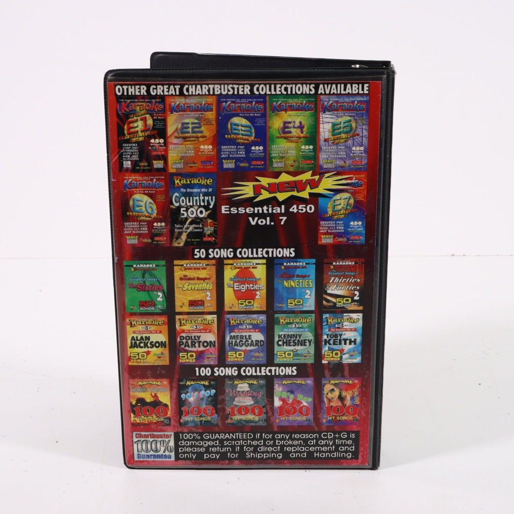 Chartbuster Essential 450 Collection Vol. 6 CD+G Pack of Karaoke Songs