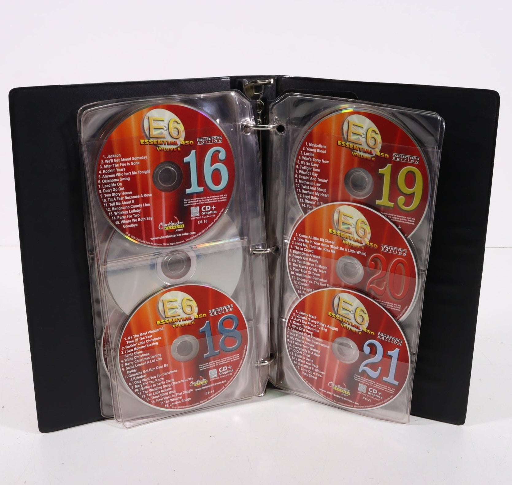 Chartbuster Essential 450 Collection Vol. 6 CD+G Pack of Karaoke Songs ...