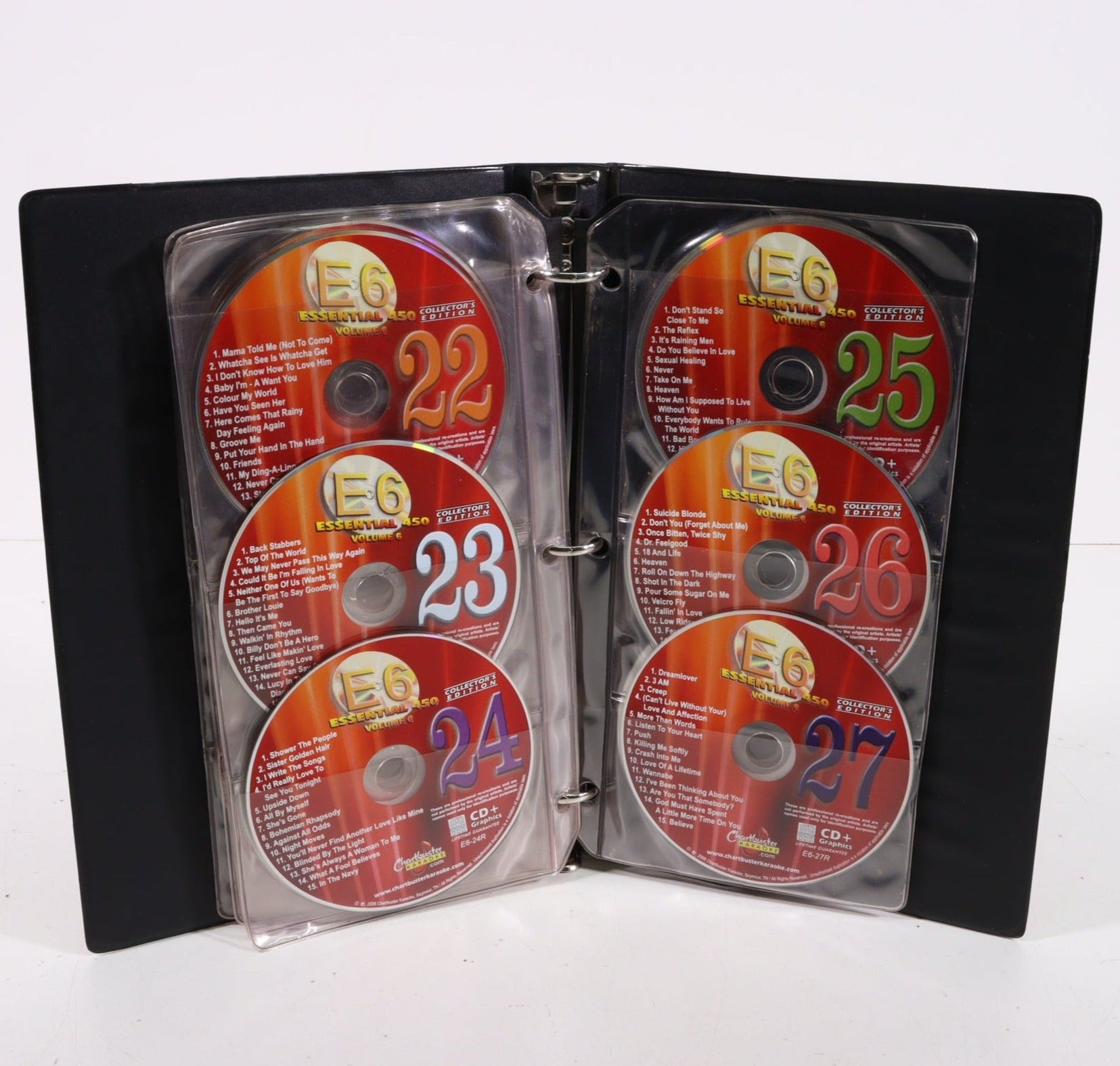 Chartbuster Essential 450 Collection Vol. 6 CD+G Pack of Karaoke Songs ...
