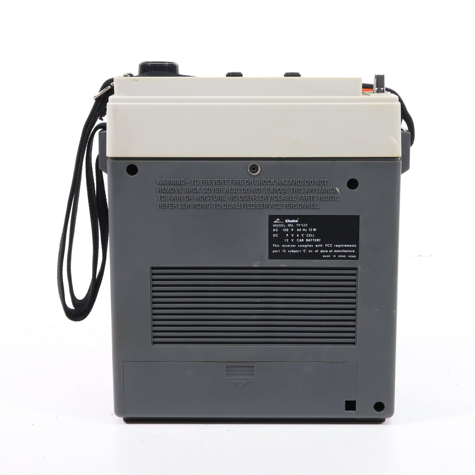 Chelco TP 520 Portable 8 Track Player AM FM Radio