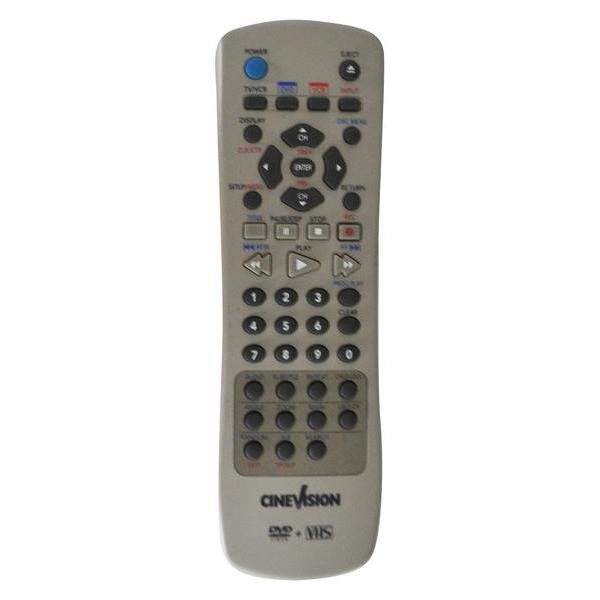 CineVision A114 OH/S2-2 Remote Control for DVD VCR Combo Player DVR100 ...