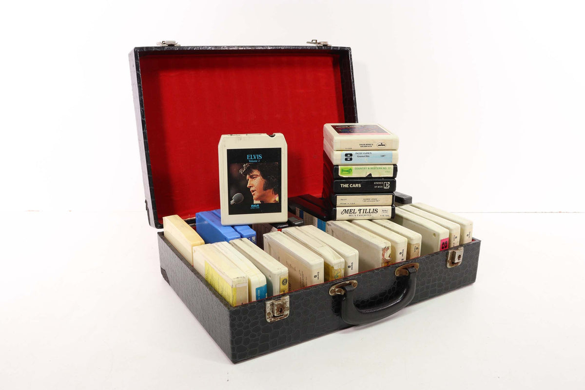 Collection of 29 8-Tracks and Case — SpenCertified