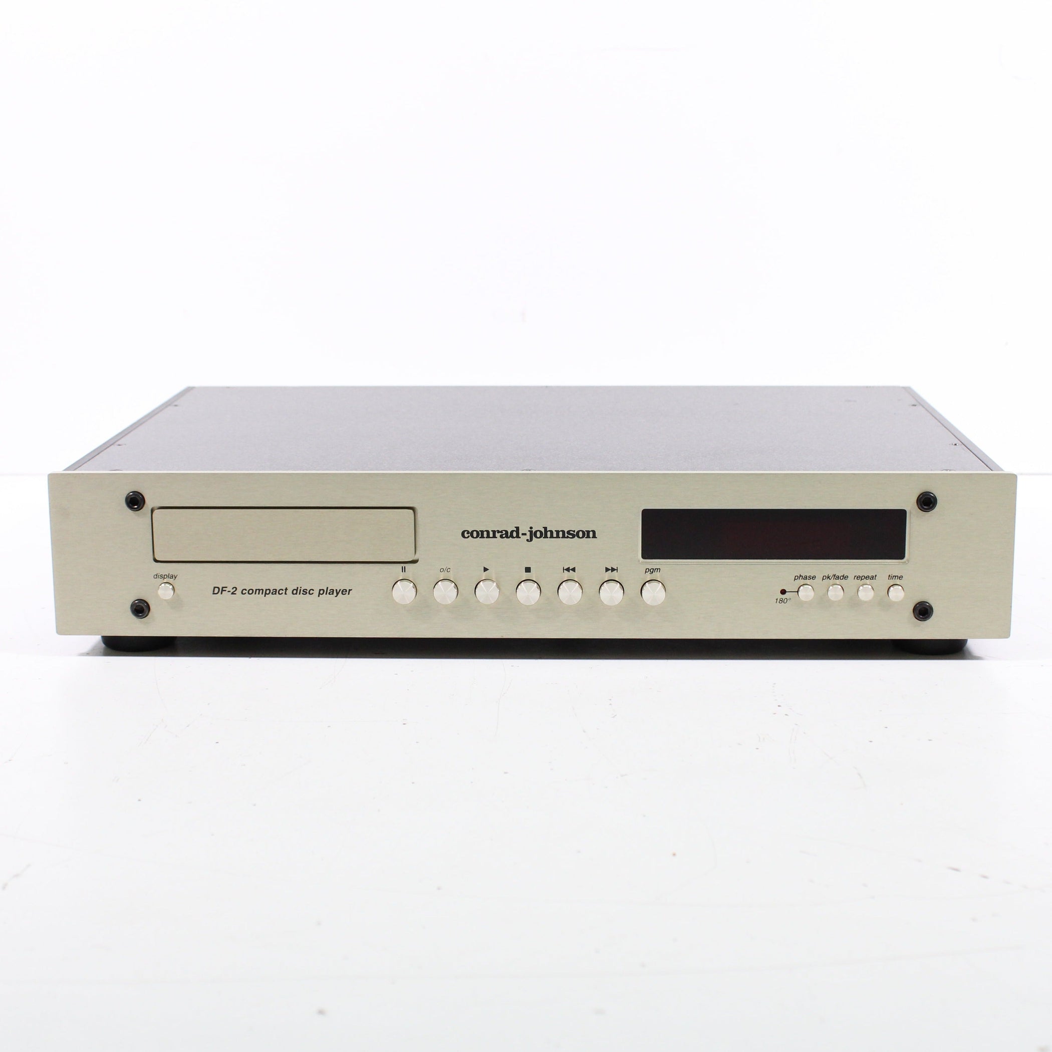 Conrad-Johnson DF-2 Single Disc CD Compact Disc Player — SpenCertified