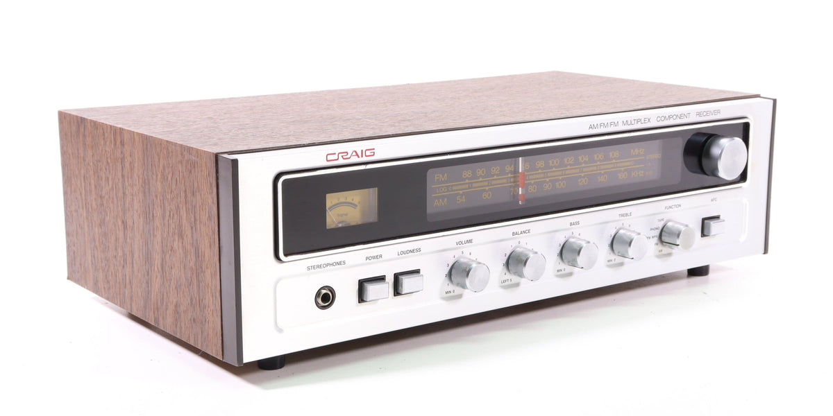 Craig H500 Vintage AM/FM FM Multiplex Component Receiver — SpenCertified