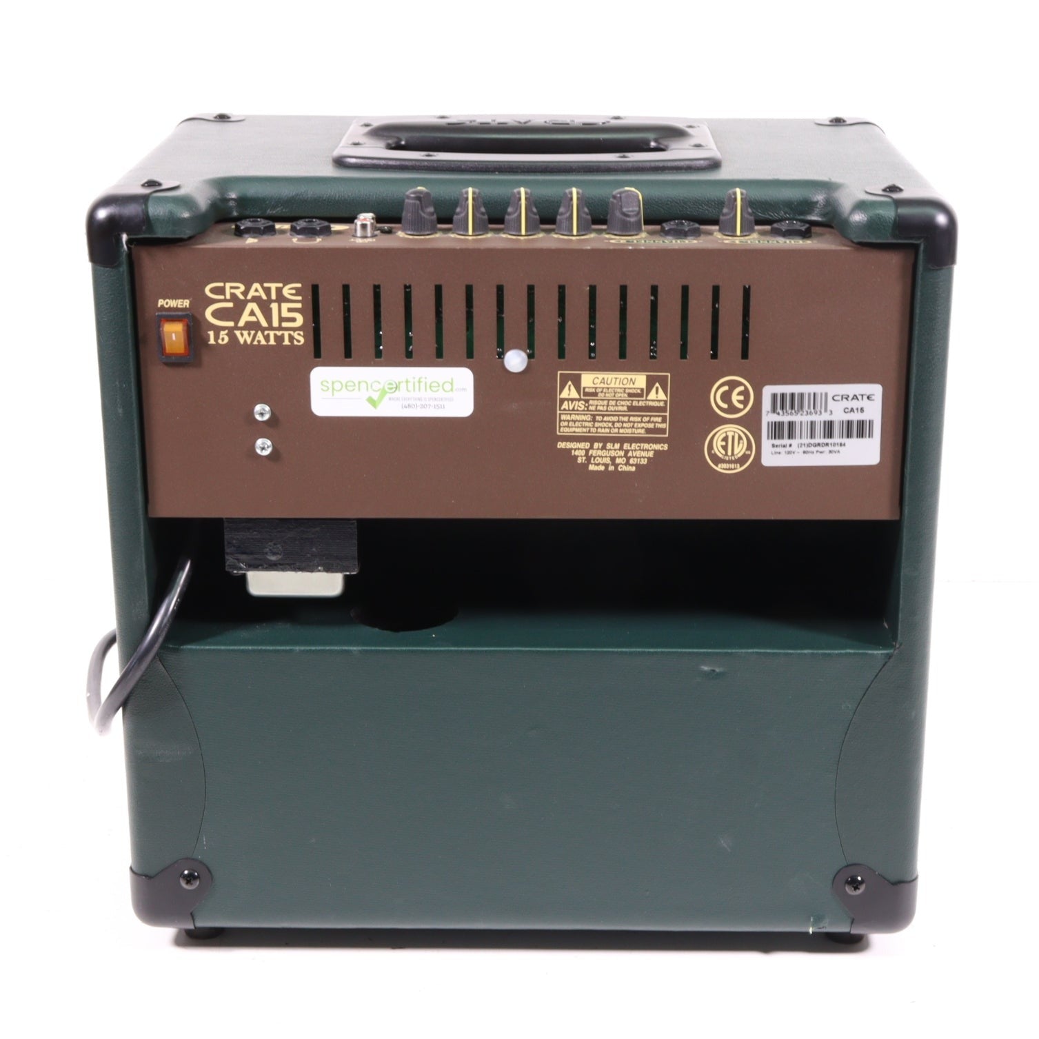 Crate CA15 Cimarron Acoustic Guitar Amplifier