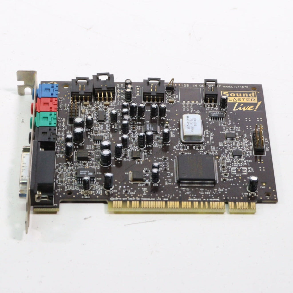 Creative Sound Blaster Live! CT4670 PCI Sound Card