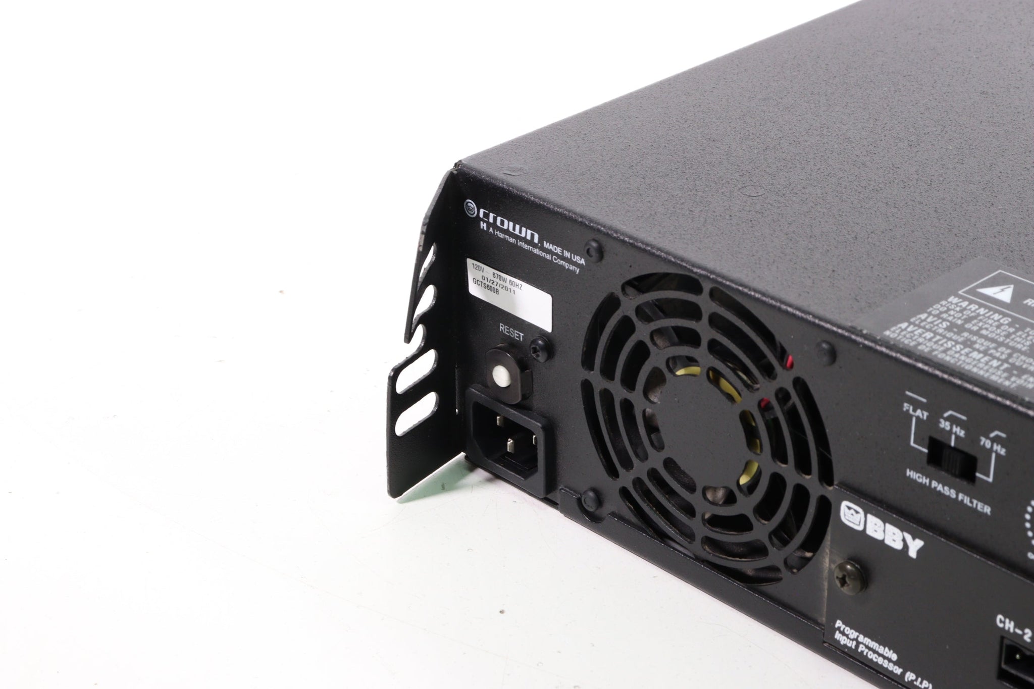 Crown CTs 600 2-Channel Power Amplifier