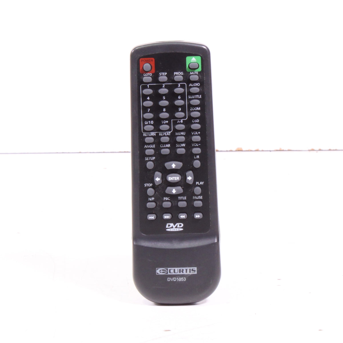 Curtis DVD1053 Remote Control for DVD Player — SpenCertified