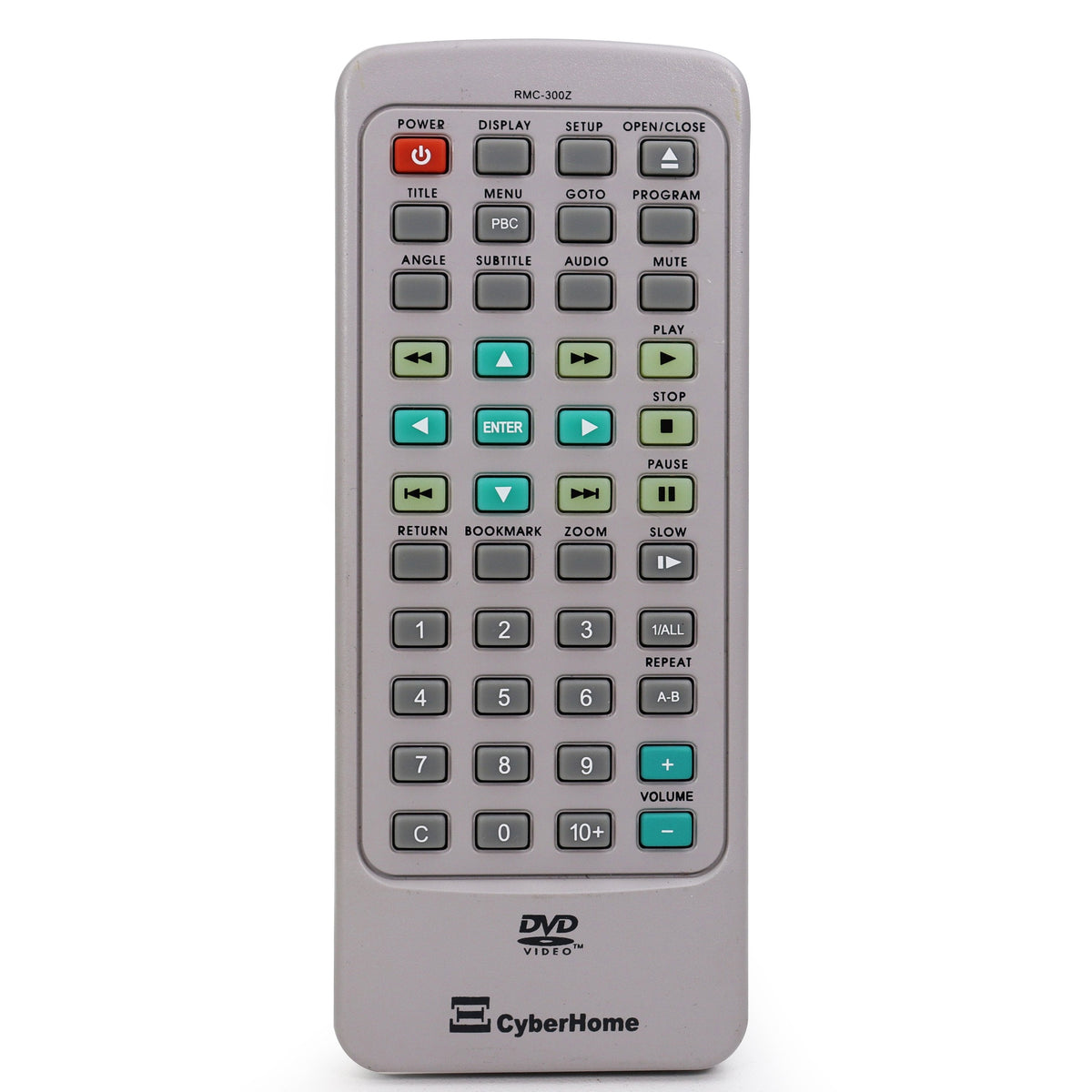 CyberHome RMC-300Z Remote Control for CyberHome DVD Player CHDVD320 ...