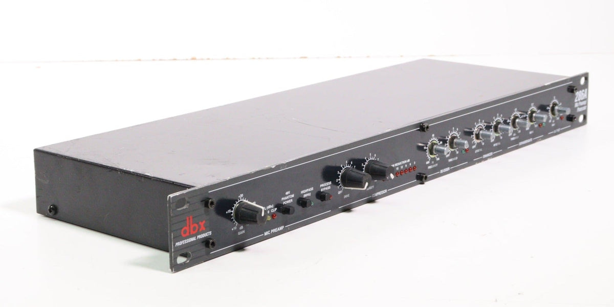 DBX 286A Microphone Preamp Processor with Compressor De-Esser Enhancer ...