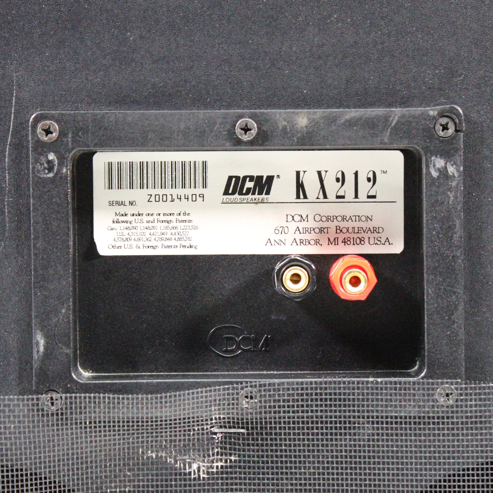 DCM KX-212 4-Way Floorstanding Speaker Pair