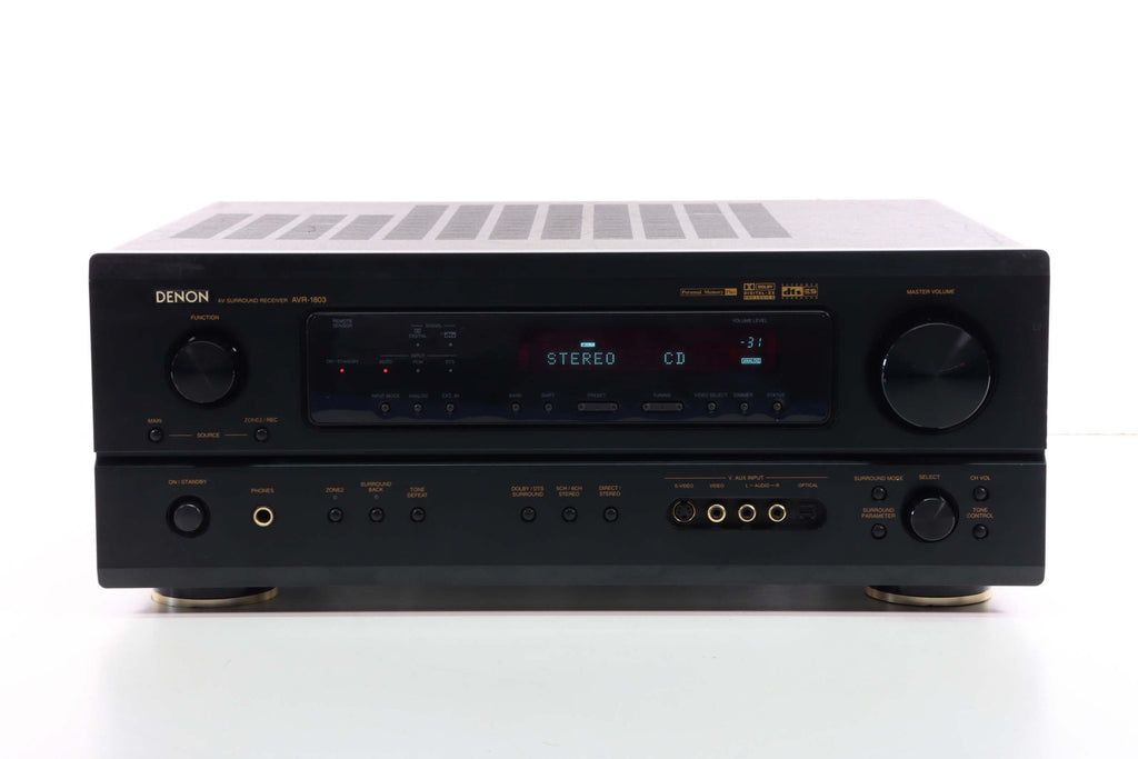 DENON AVR-1803 AV Surround Receiver (No Remote)