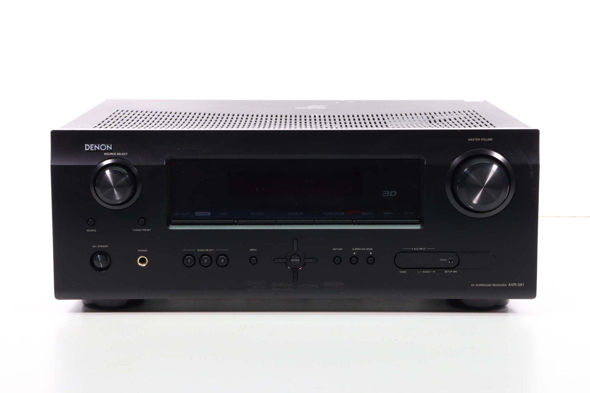 DENON AVR-59 AV Surround Receiver (Cut Power Cord/Untested)