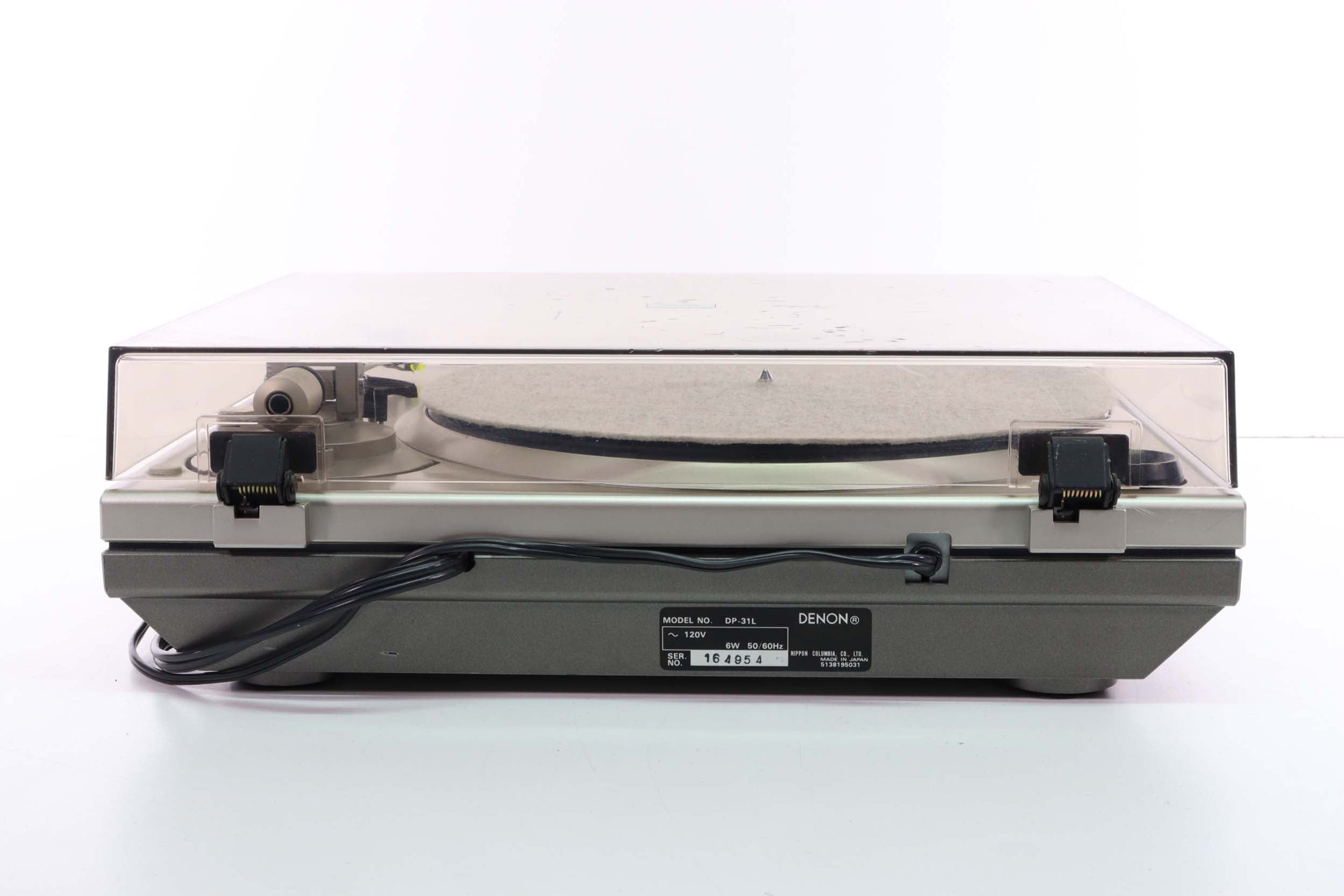 DENON QUARTZ DP-31L Automatic Arm Lift Direct Drive Turntable System ...
