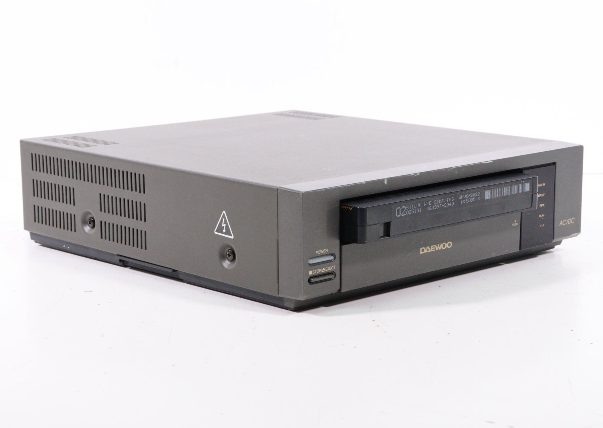 Daewoo DVP-1281N Titanium Coated Drum VCR Video Cassette Player ...