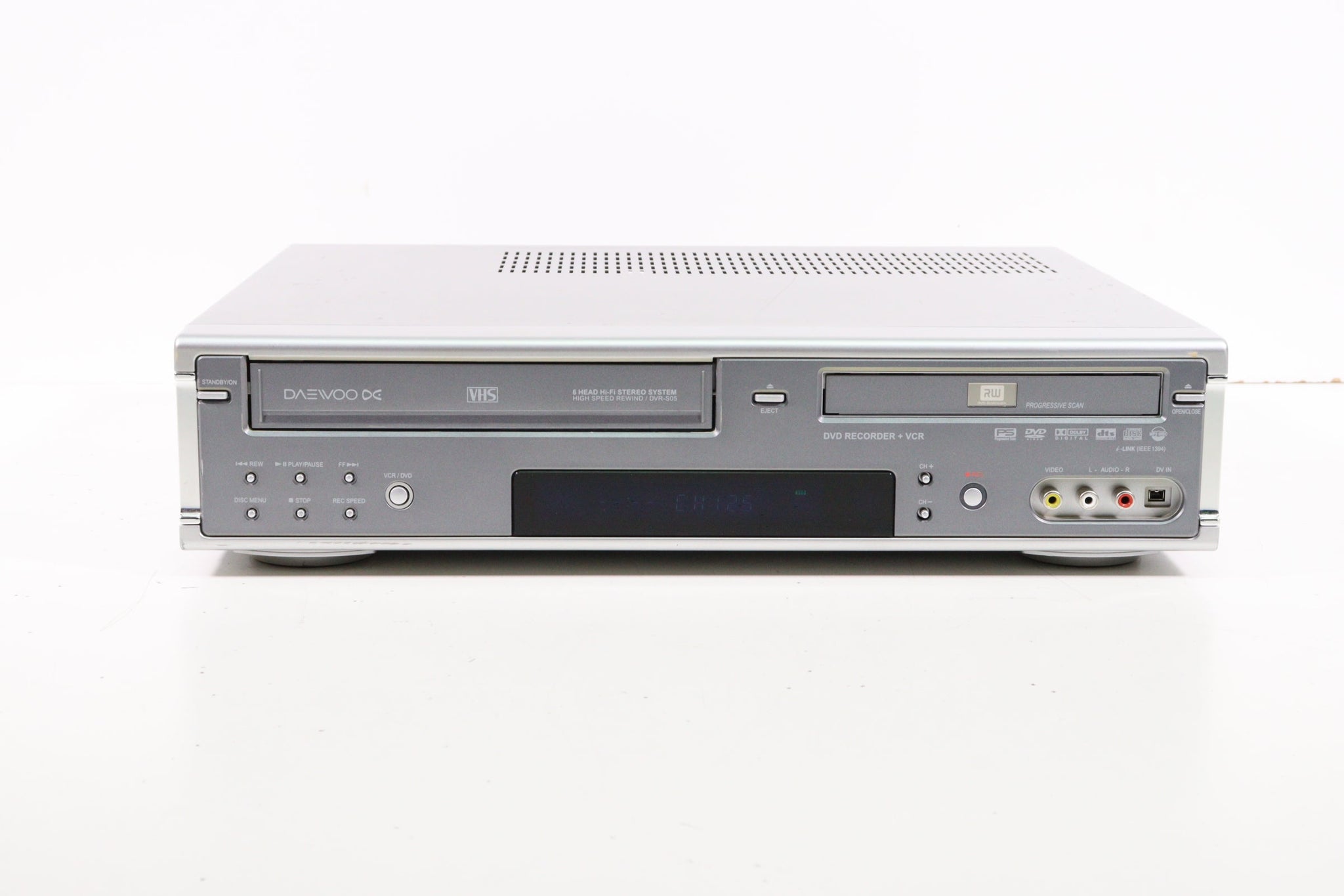 Daewoo DVR-S05 DVD Recorder and VCR 6-Head Hi-Fi Stereo System