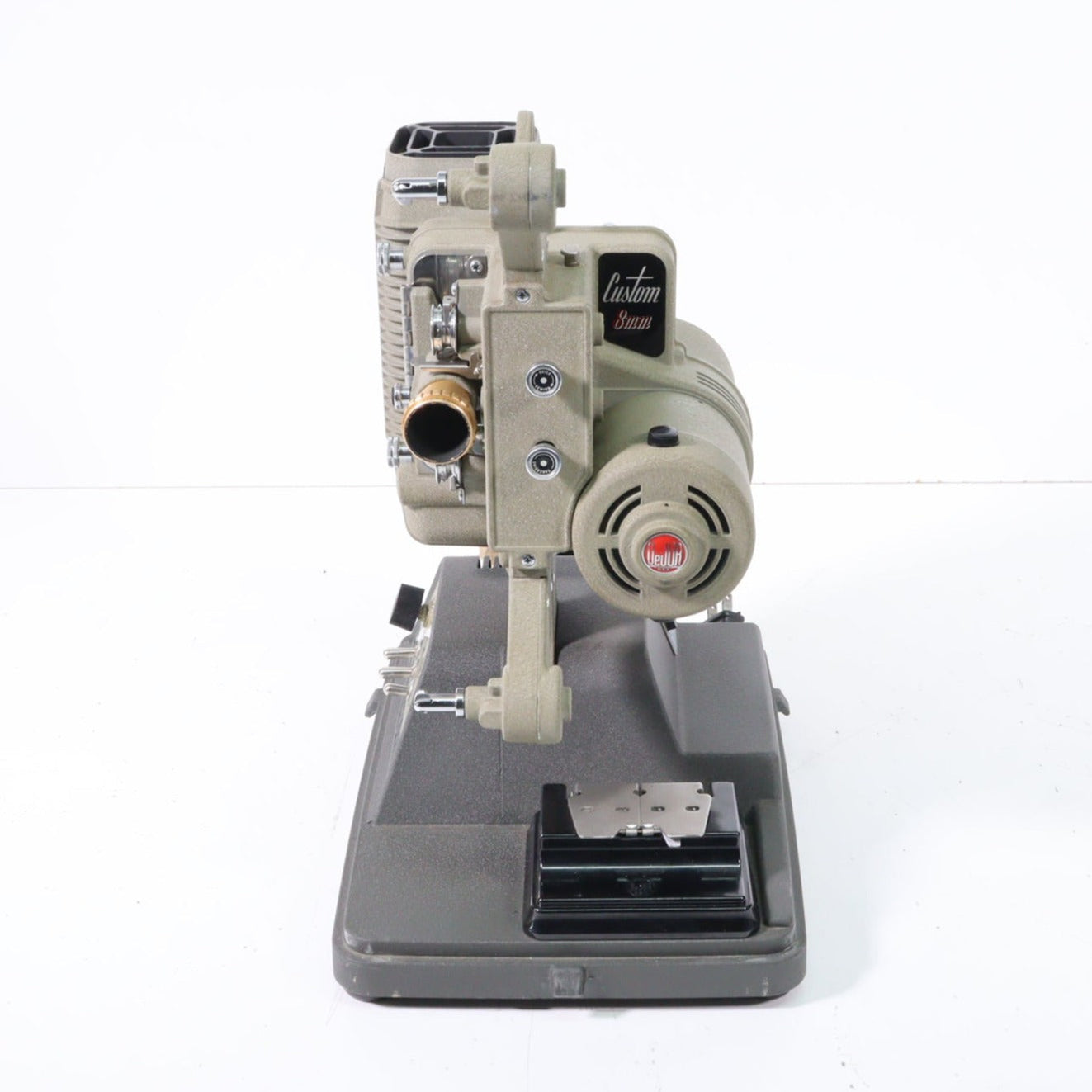 DeJUR Model 1000-B Vintage 8mm Film Projector with Original Carrying C ...