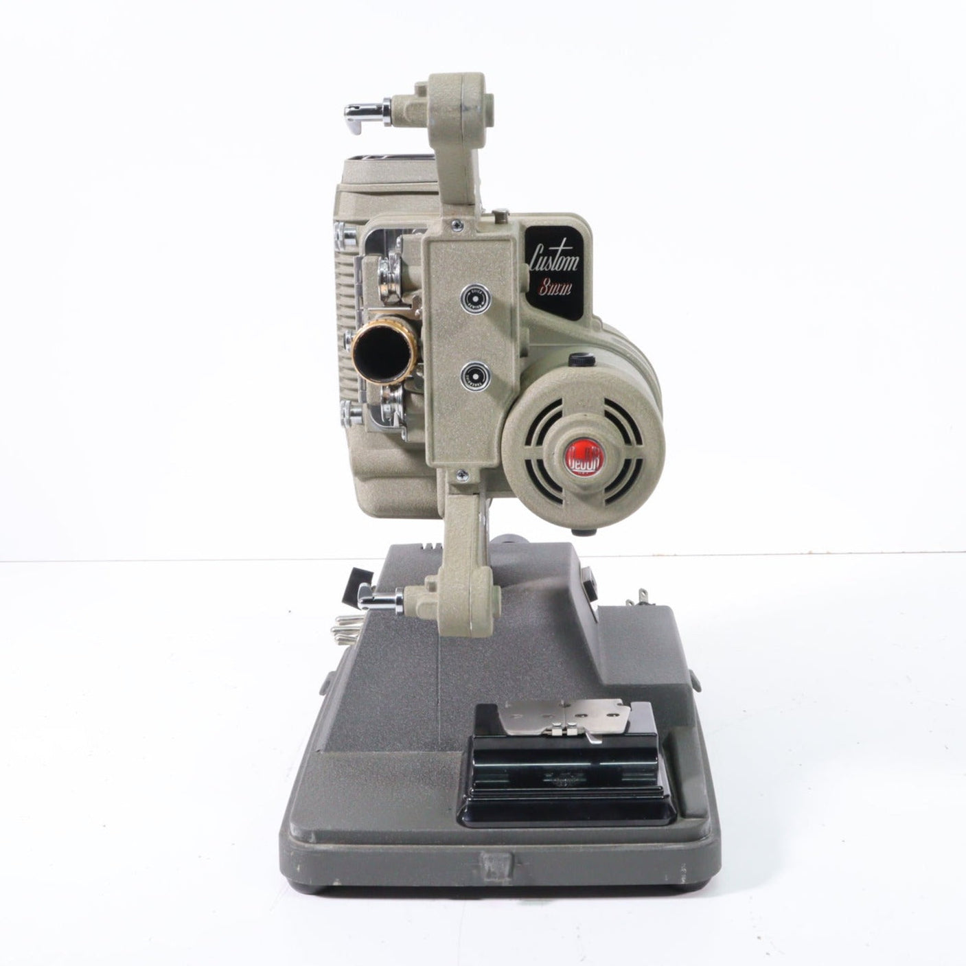 DeJUR Model 1000-B Vintage 8mm Film Projector with Original Carrying C ...