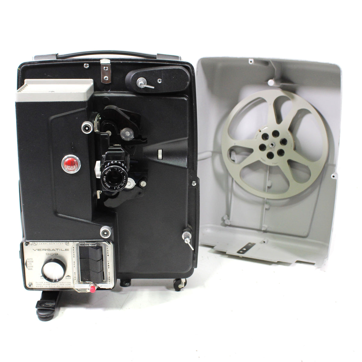 DeJur Versatile 909 Vintage 8mm Movie Projector (UNTESTED) — SpenCertified