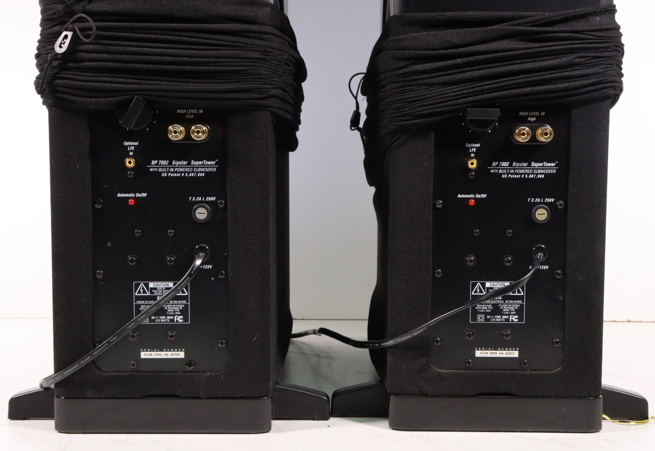 Definitive Technology BP7002 Bipolar SuperTower Speaker Pair with Buil ...