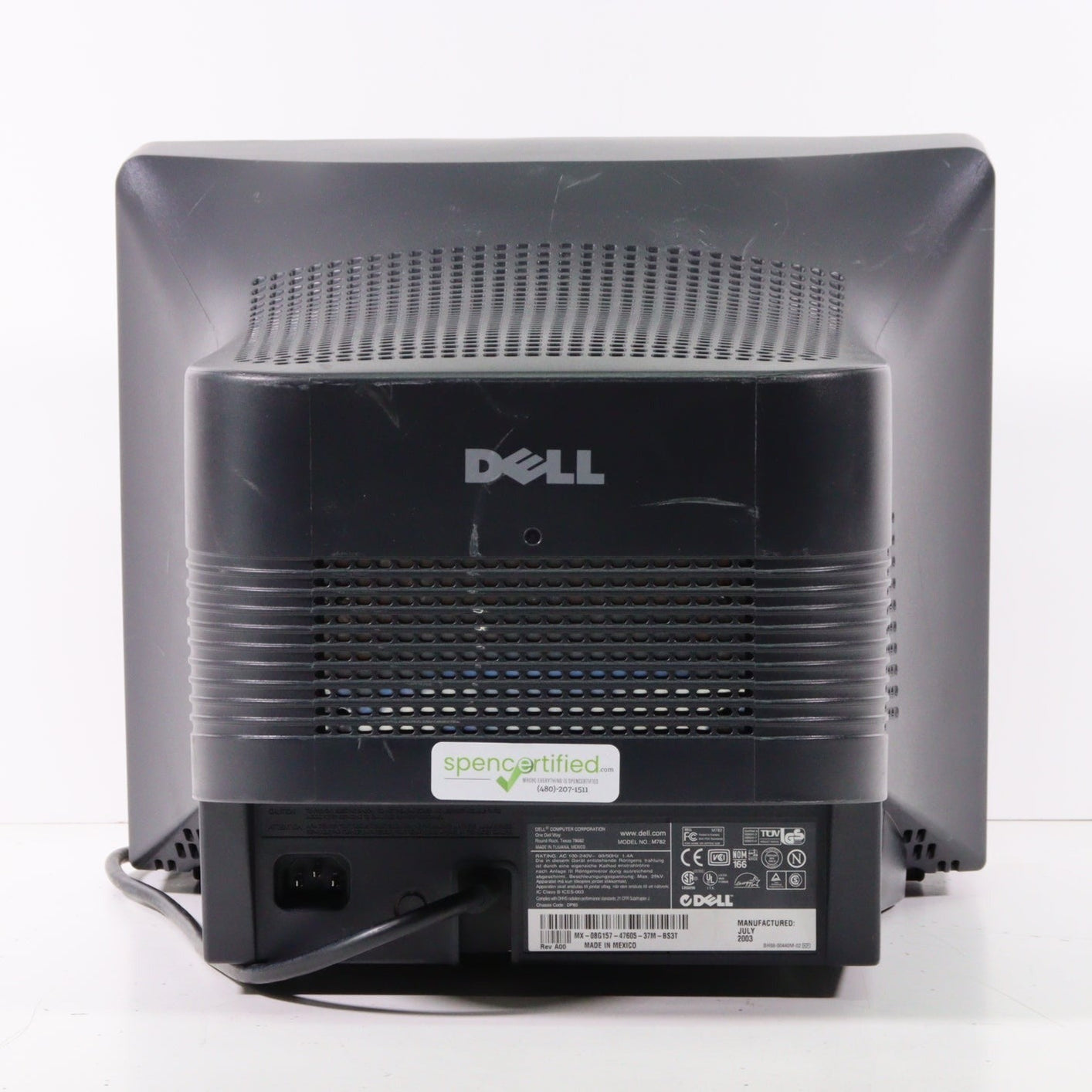 Dell M782 Retro Gaming Flat Panel CRT Monitor — SpenCertified