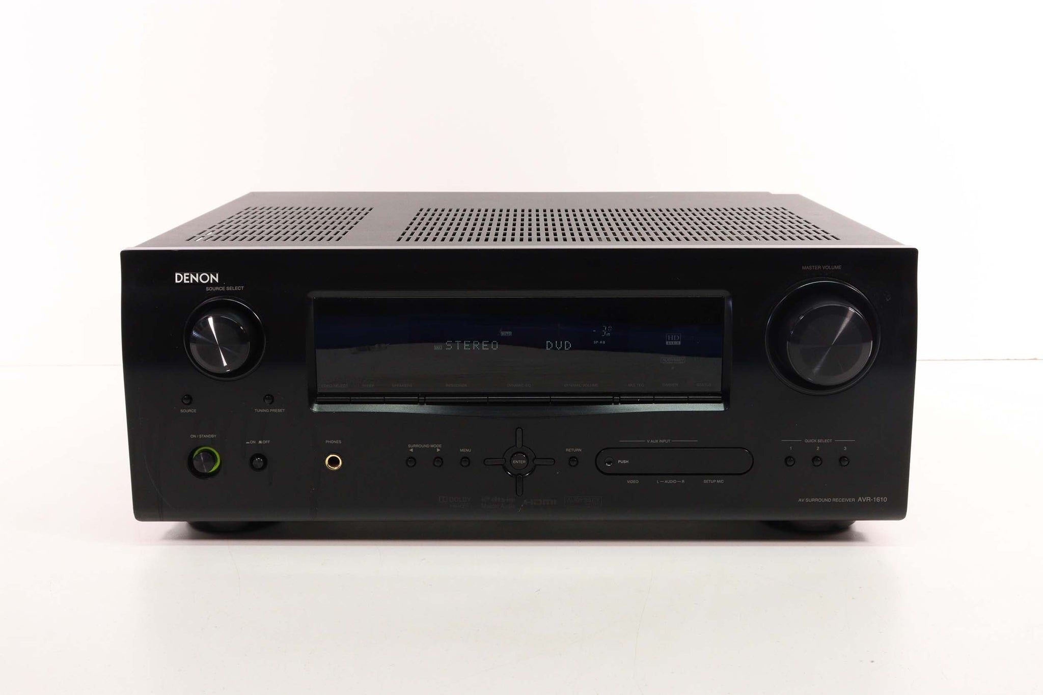 Denon AVR-1610 AV Surround Receiver Home Stereo Speaker System HDMI (N