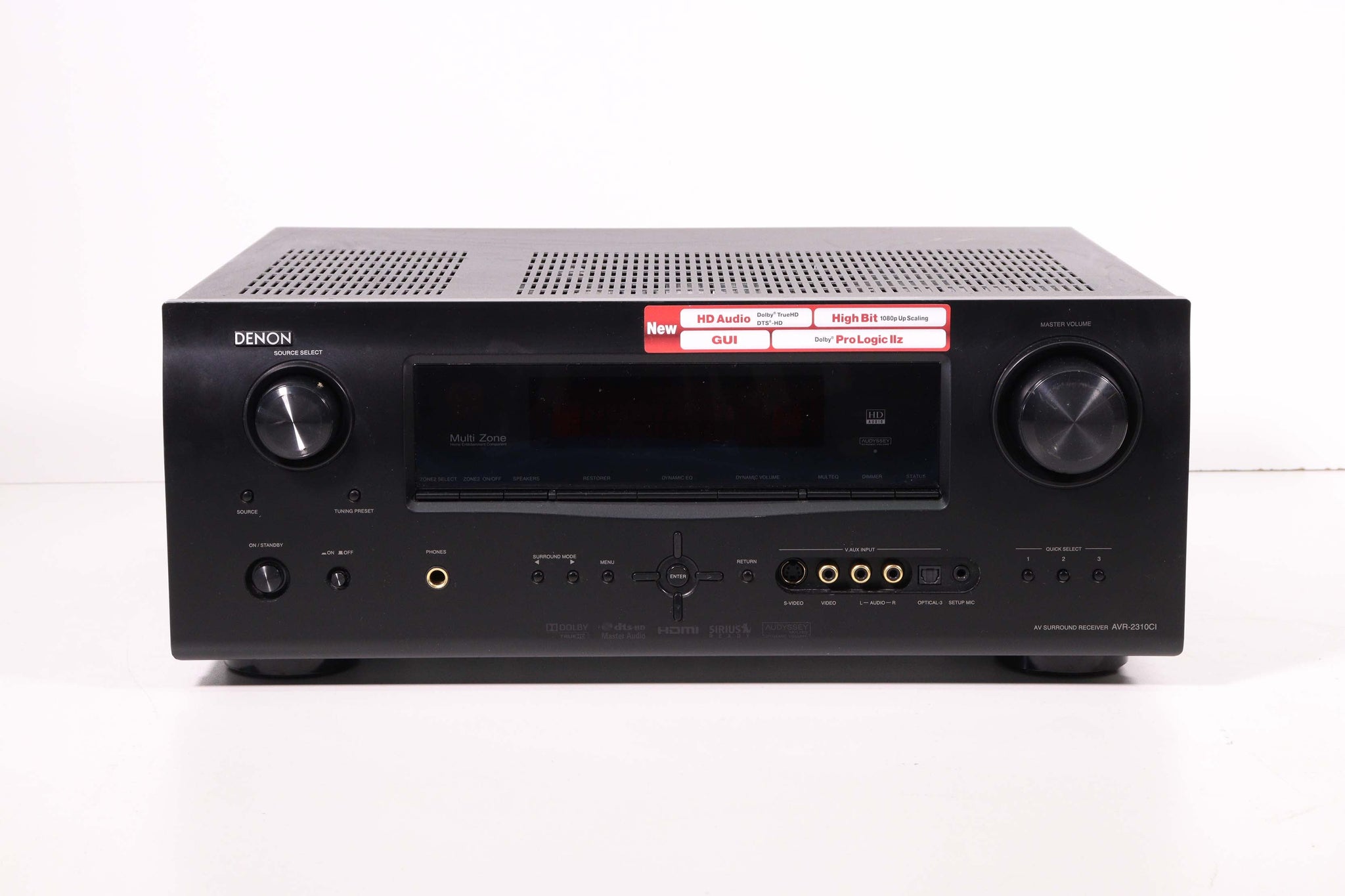 Denon AVR-2310CI AV Surround Receiver (NO REMOTE)
