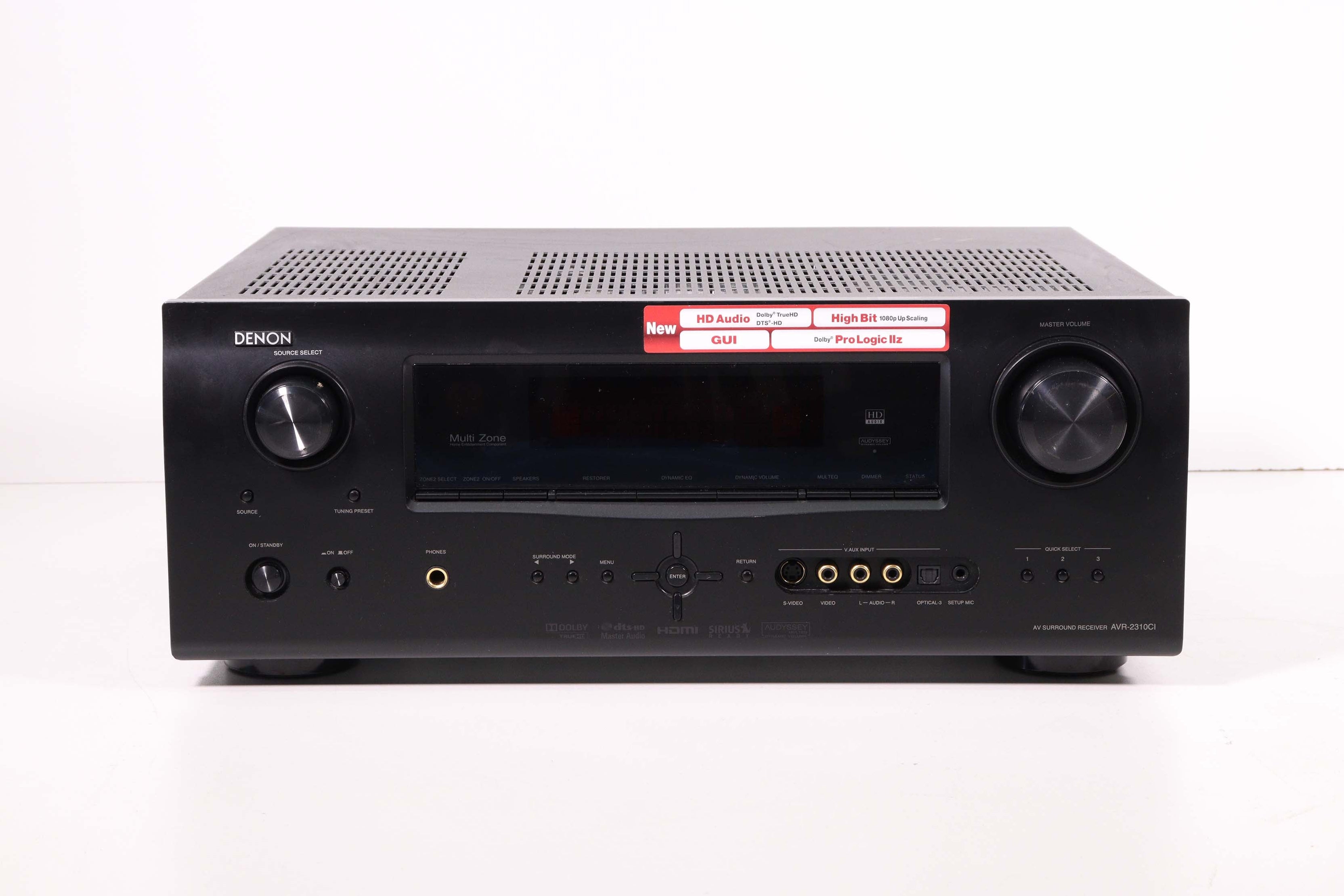 Denon AVR-2310CI AV Surround Receiver (NO REMOTE) — SpenCertified