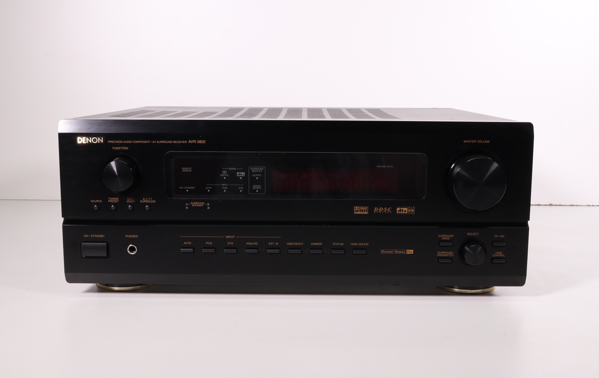 Denon AVR-3802 Precision Audio Component AV Surround Receiver (NO REMO ...
