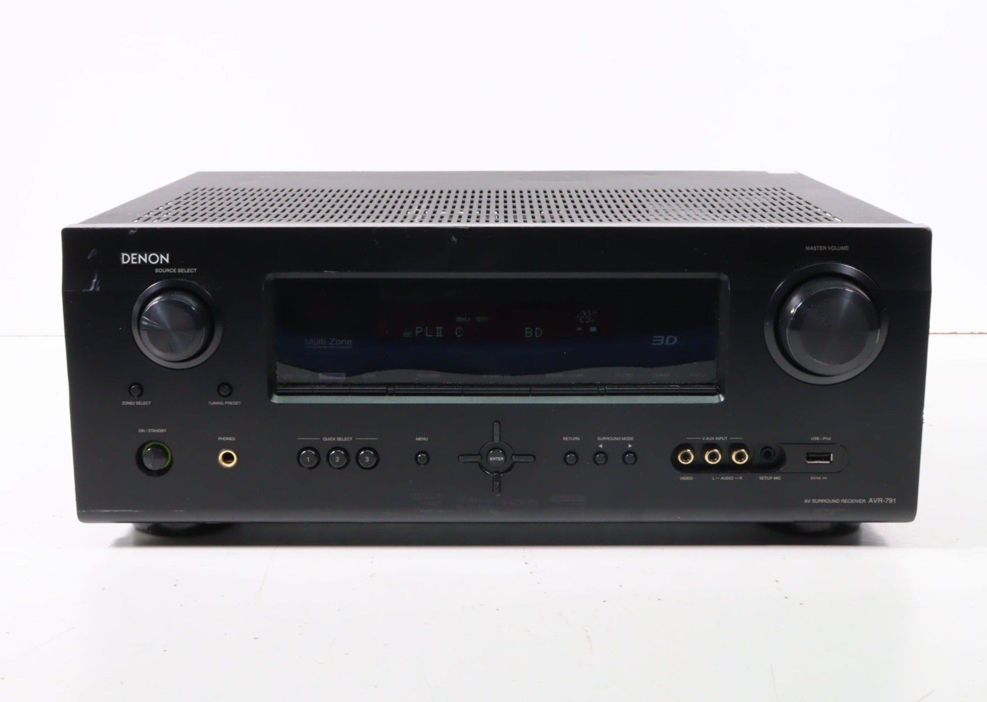 Denon AVR-791 AV Surround Receiver with HDMI, USB (NO REMOTE ...