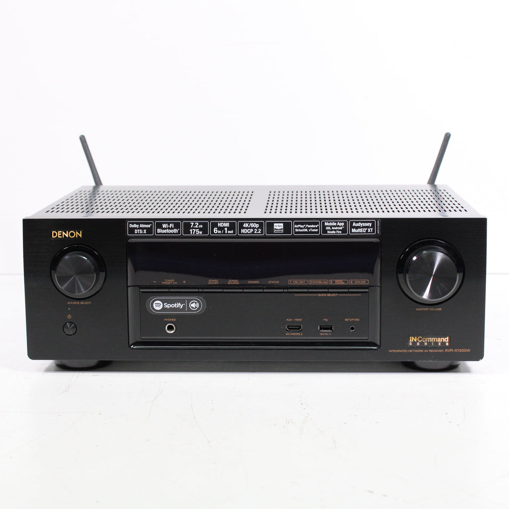 Denon AVR-X1300W 7.2 Channel Full 4K Bluetooth AV Receiver with Origin