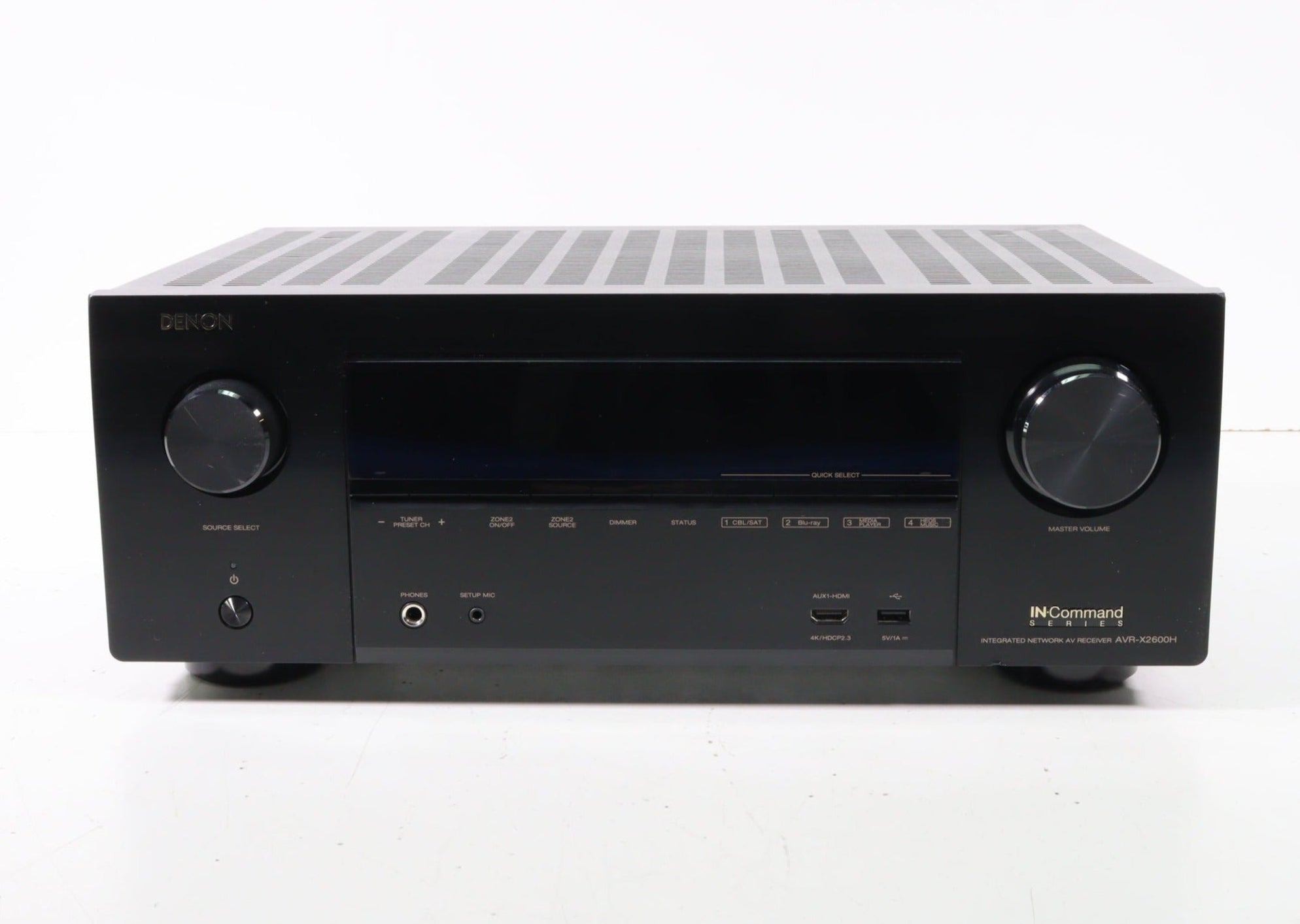 Denon AVR-X2600H Integrated Network AV Receiver with Bluetooth (NO REM ...