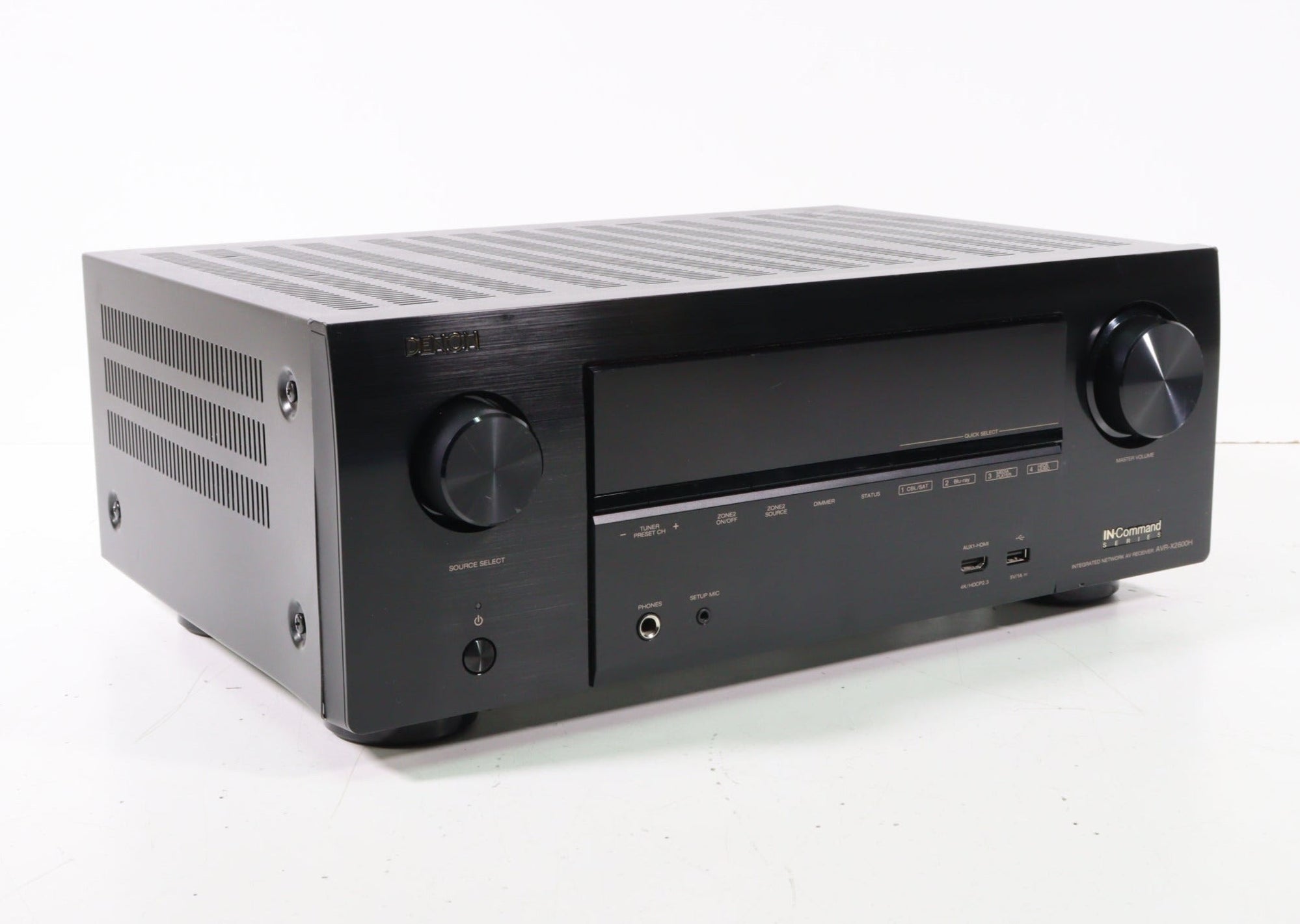 Denon AVR-X2600H Integrated Network AV Receiver with Bluetooth (NO REM ...