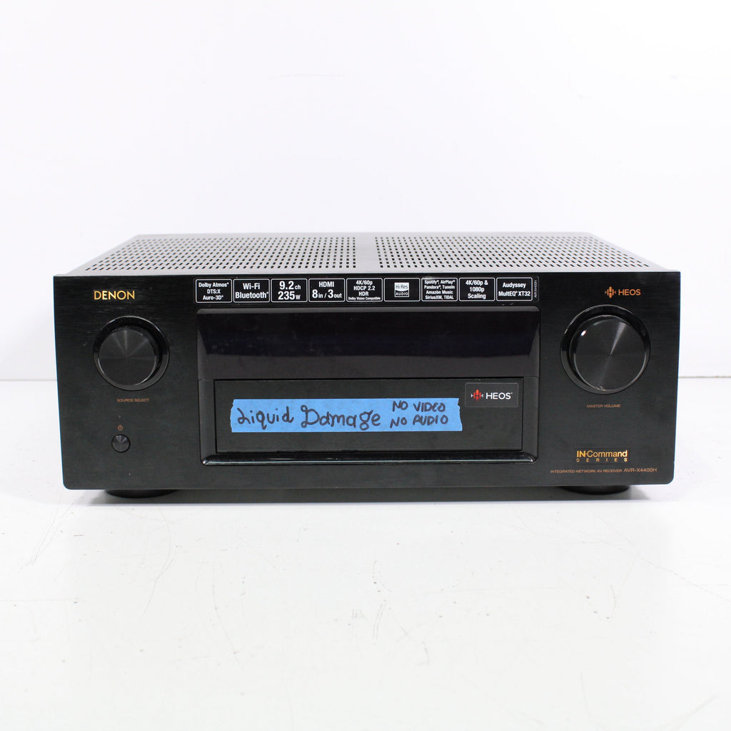 Denon AVR-X4400H In-Command Series AV Receiver with Bluetooth (NO REMO
