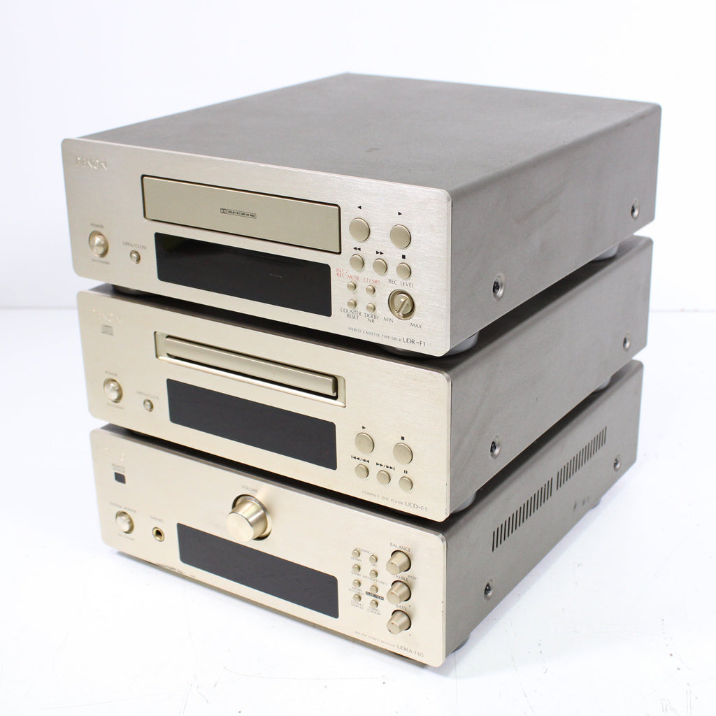 Denon Audio System Bundle (UDRA-F05 Receiver, UCD-F1 CD Player, UDR-F1