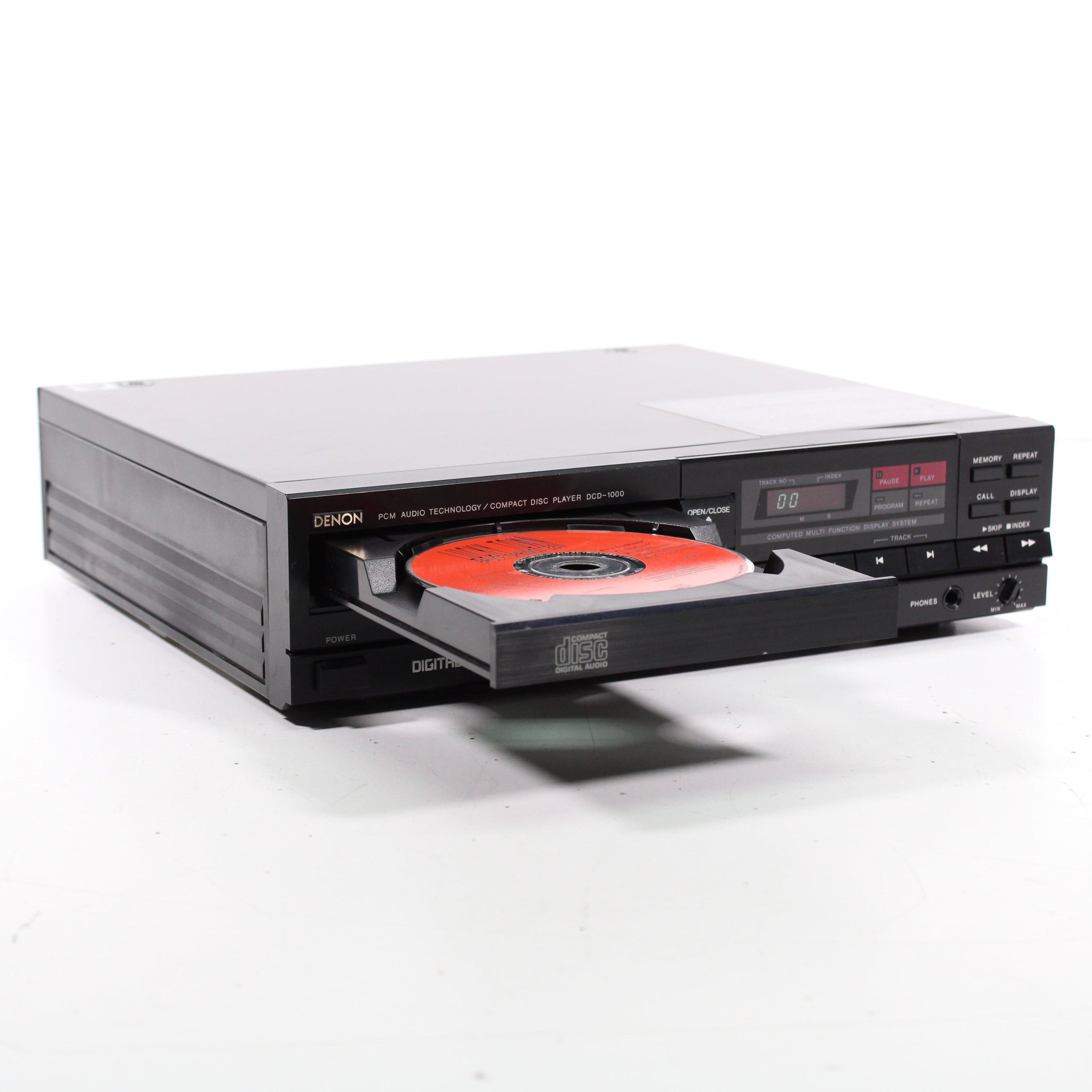Denon DCD-1000 PCM Audio Technology CD Compat Disc Player (1986)