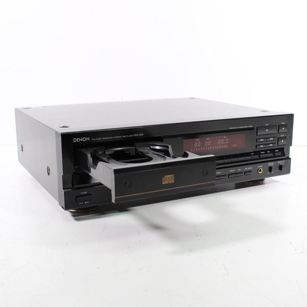 Denon DCD-1520 PCM Audio Technology Compact Disc CD Player (1988)