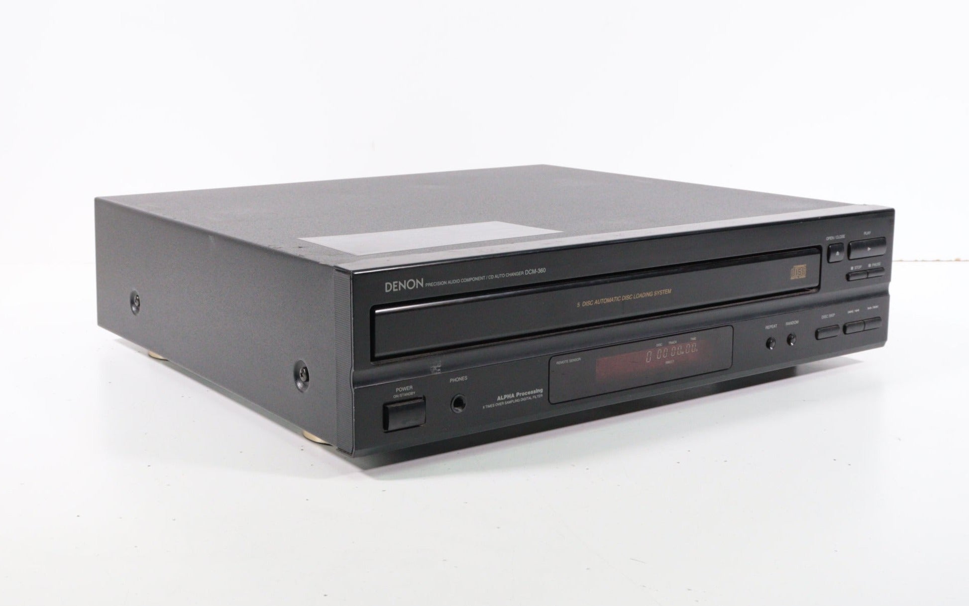 Denon DCM-360 5-Disc Carousel Changer CD Player