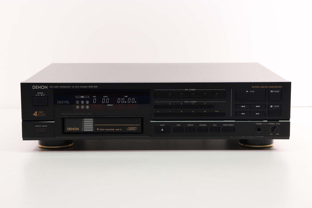 Denon DCM-555 6-Disc Magazine Style CD Auto Changer (DOESN'T READ DISC ...