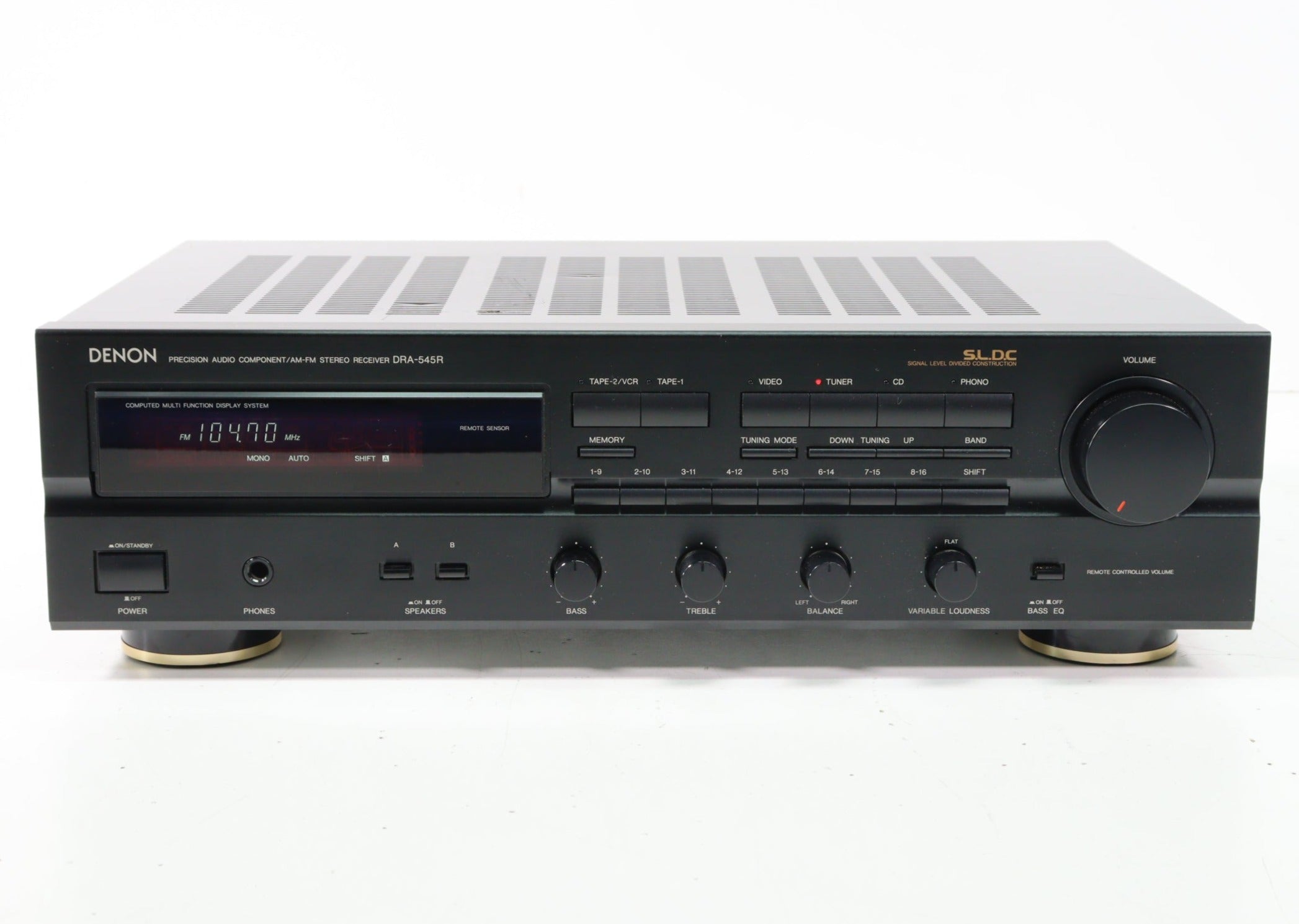 Denon DRA-545R AM/FM Audio Video Stereo Receiver (NO REMOTE)