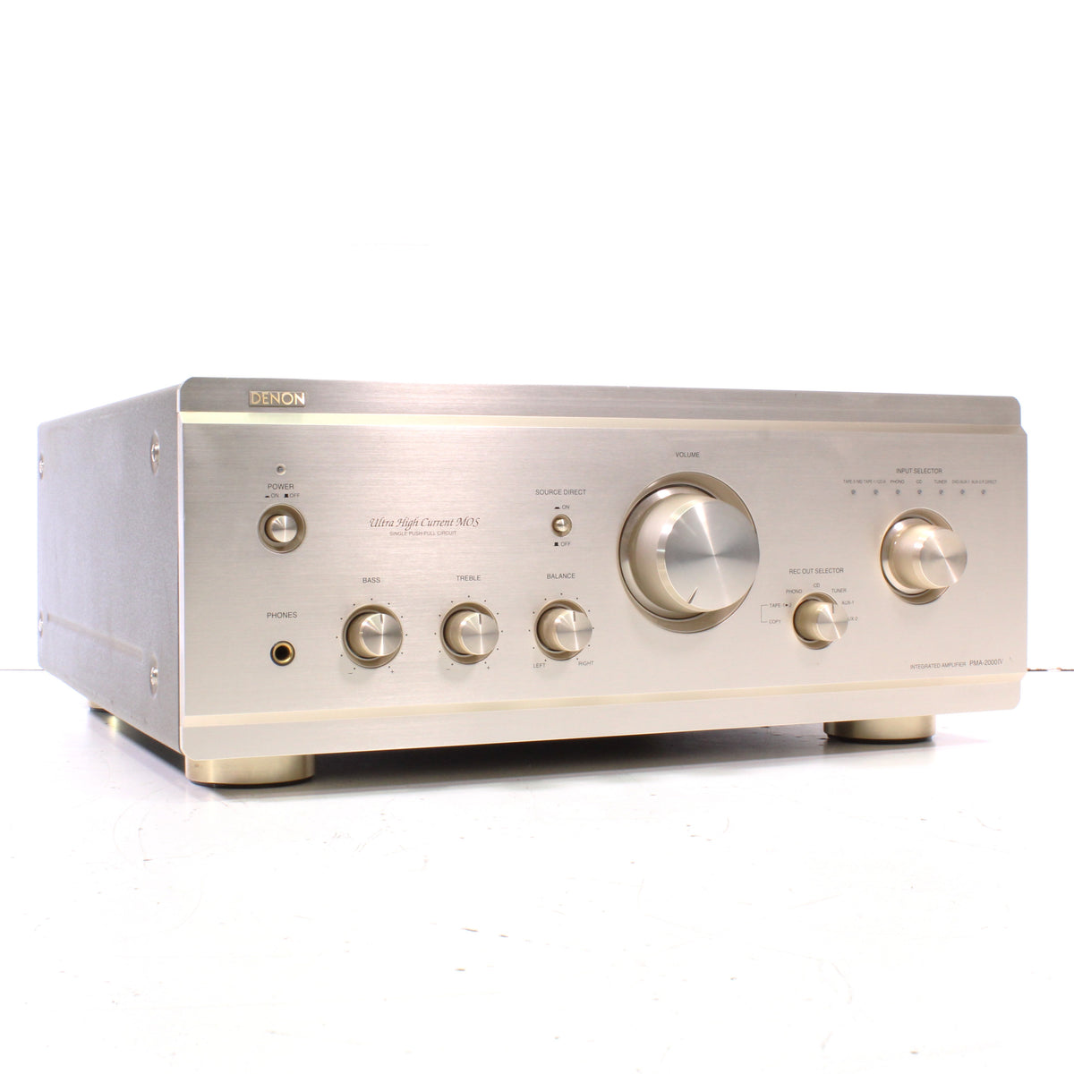 Denon PMA-2000IV Ultra High Current MOS Integrated Amplifier 80W (AS I ...
