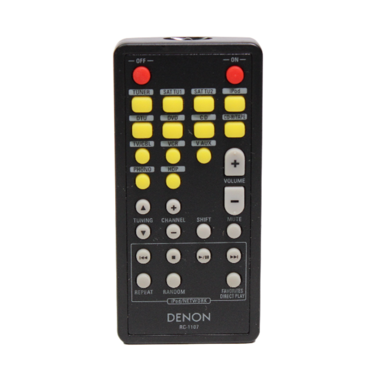 Denon RC-1107 Remote Control for ZONE Receiver AVR-1909 AVR-2309CI ...