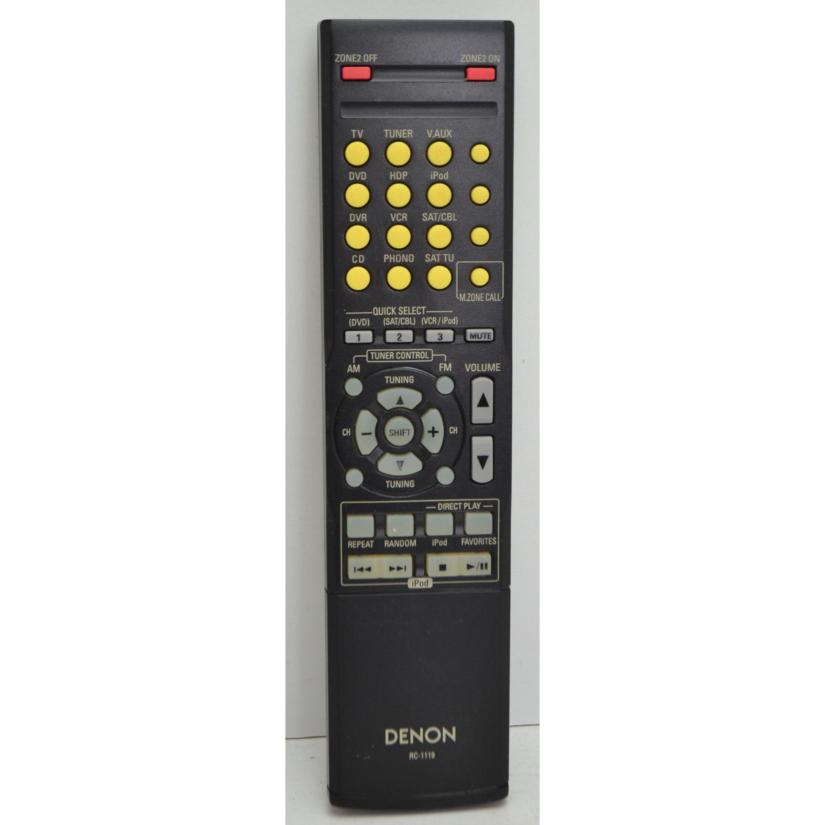 Denon RC-1119 Remote Control for AV Receiver AVR-2310 — SpenCertified