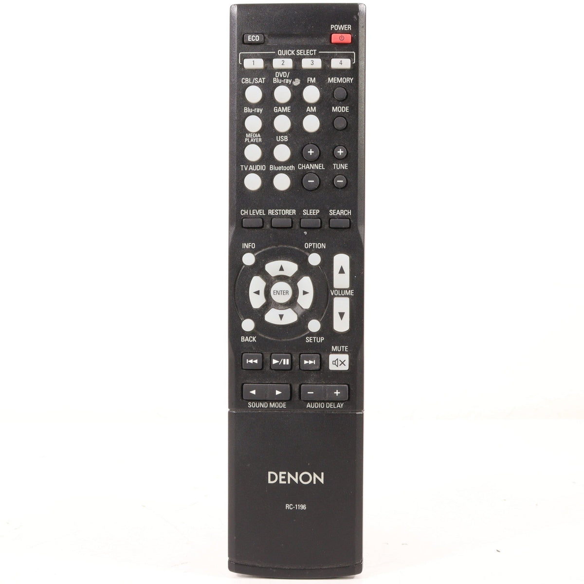 Denon RC-1196 Remote Control for AV Receiver AVR-X510BT and More ...