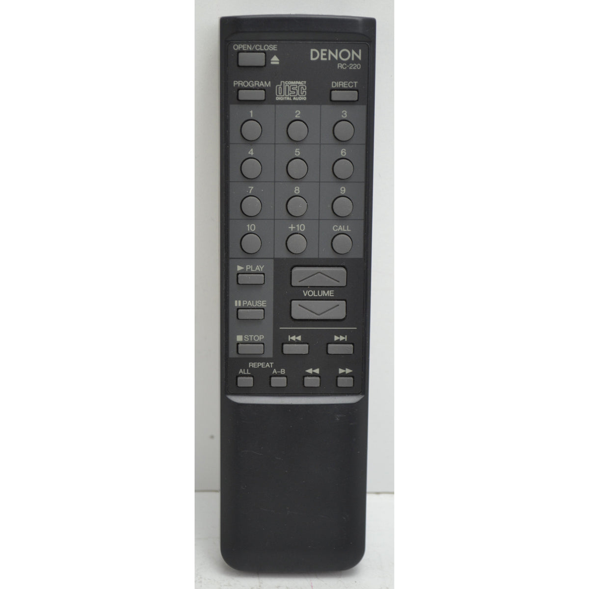 Denon RC-220 Remote Control for CD Player DCD-580 DCD-480 — SpenCertified