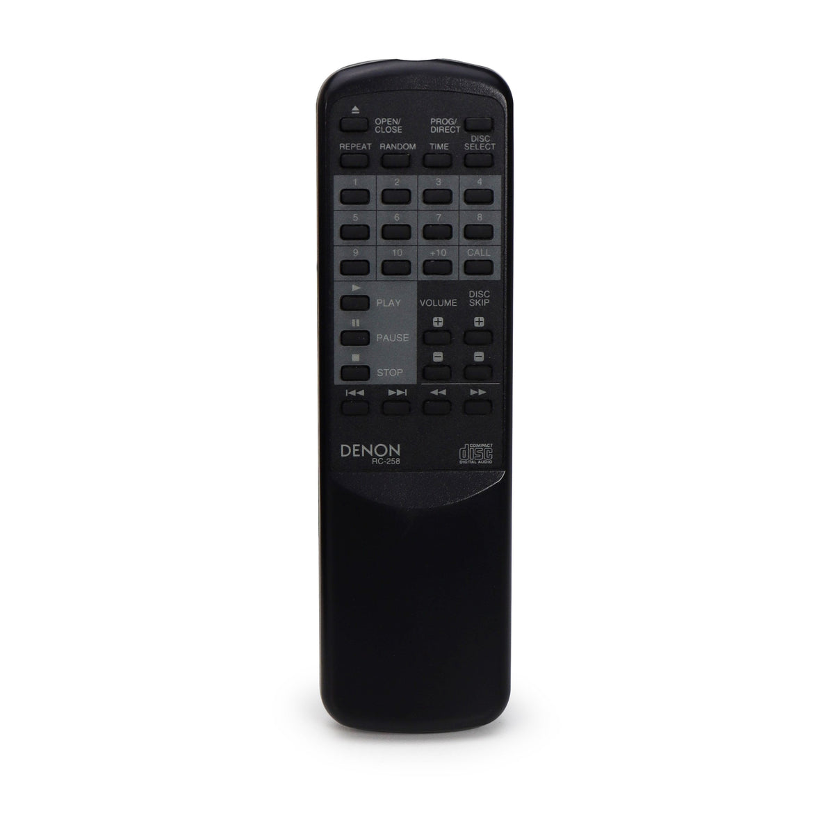 Denon RC-258 Remote Control for CD Player DCM-370 and More — SpenCertified