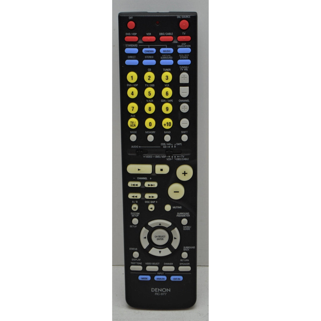 Denon RC-977 Remote Control for Receiver AVR-1705 and More