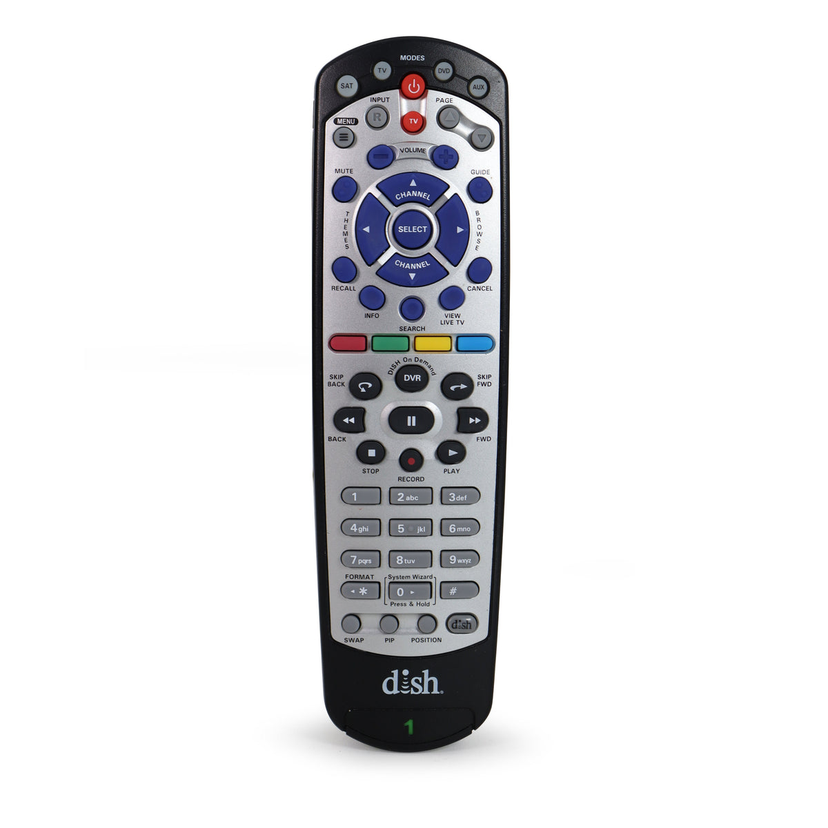 Dish Network 20.1IR 204334 Remote Control for DVR Satellite Receiver V ...